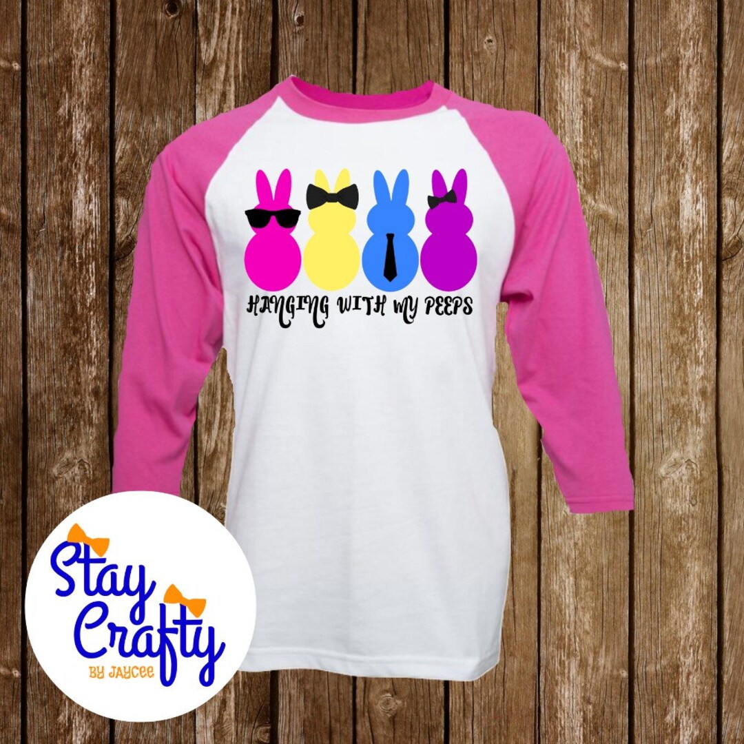 Easter SVG Hanging With My Peeps SVG Instant Download for Cricut - Etsy