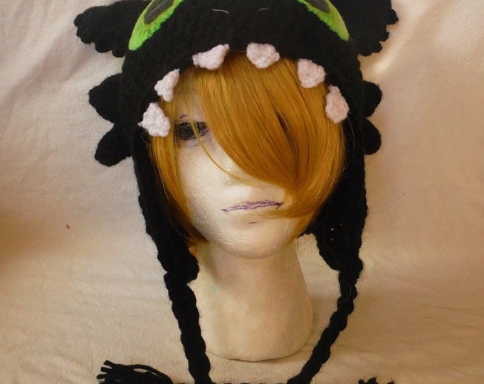 Crocheted Toothless Hat From How to Train Your Dragon - Etsy