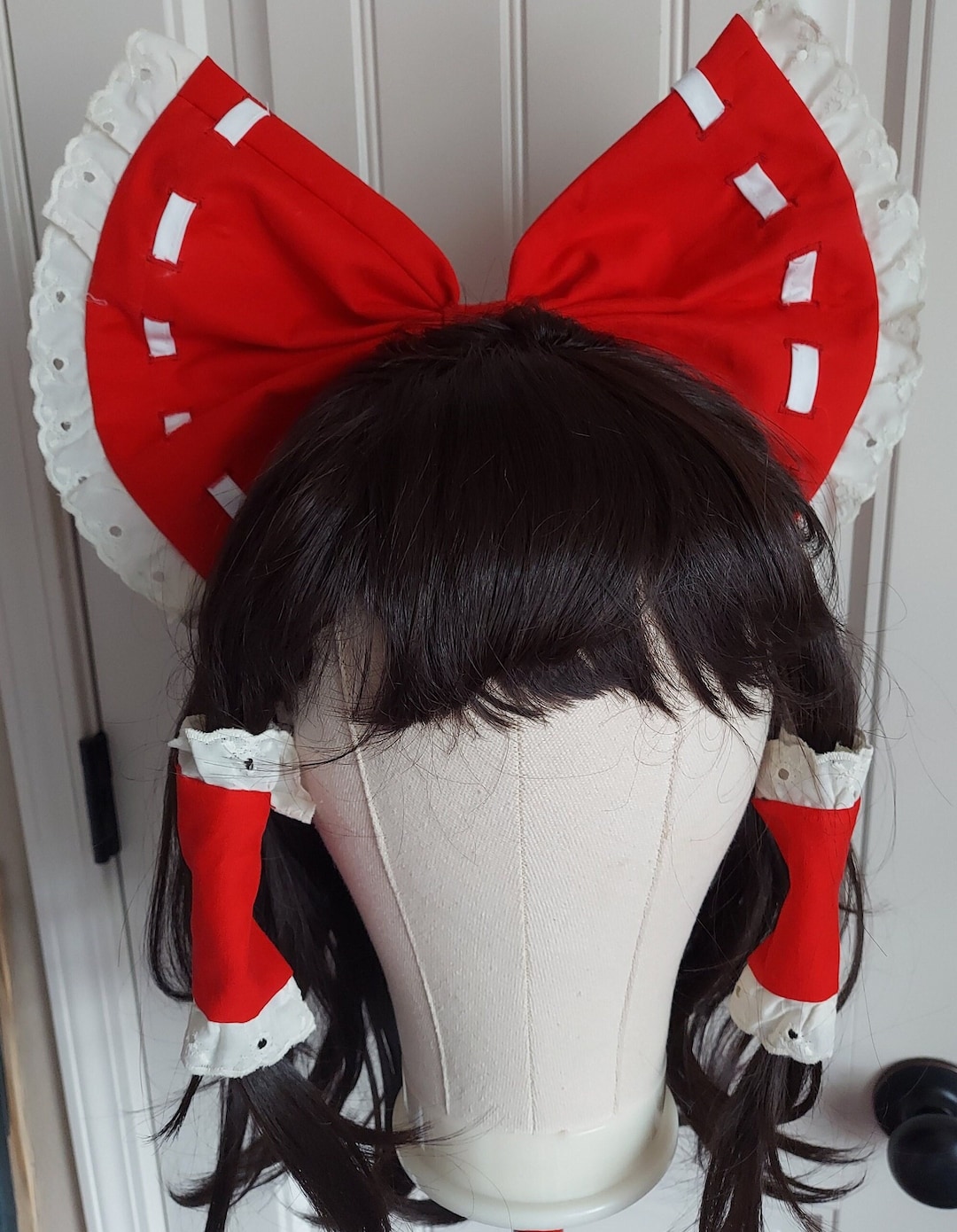 Touhou Project Reimu Hakurei Cosplay Hairbow | Accessories Red ...
