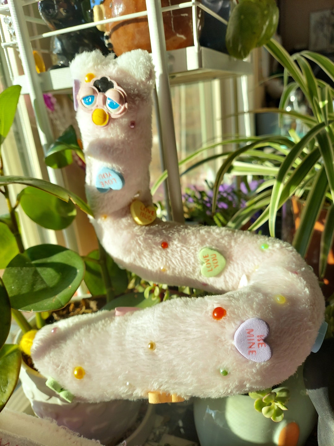 Valentines Candy Heart Mini Long Boi- Custom Made Oddbody Weirdcore ...