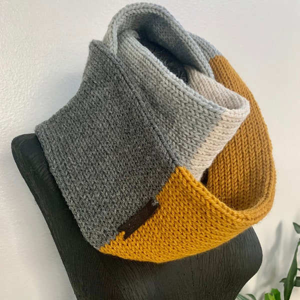 Color Block Knit - Etsy