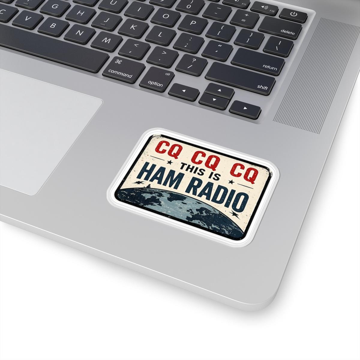 Vintage Ham Radio Sticker | CQ Globe Decal - Etsy
