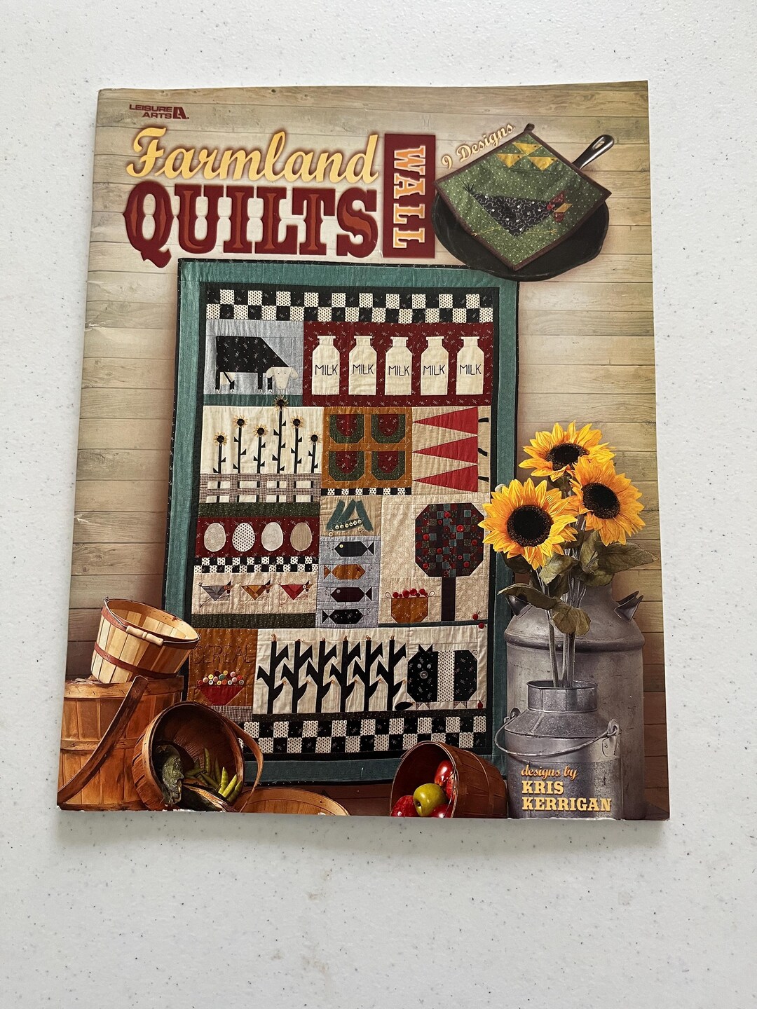 Vintage Farmland Quilting Book: 9 Designs by Kris Kerrigan, Leisure ...