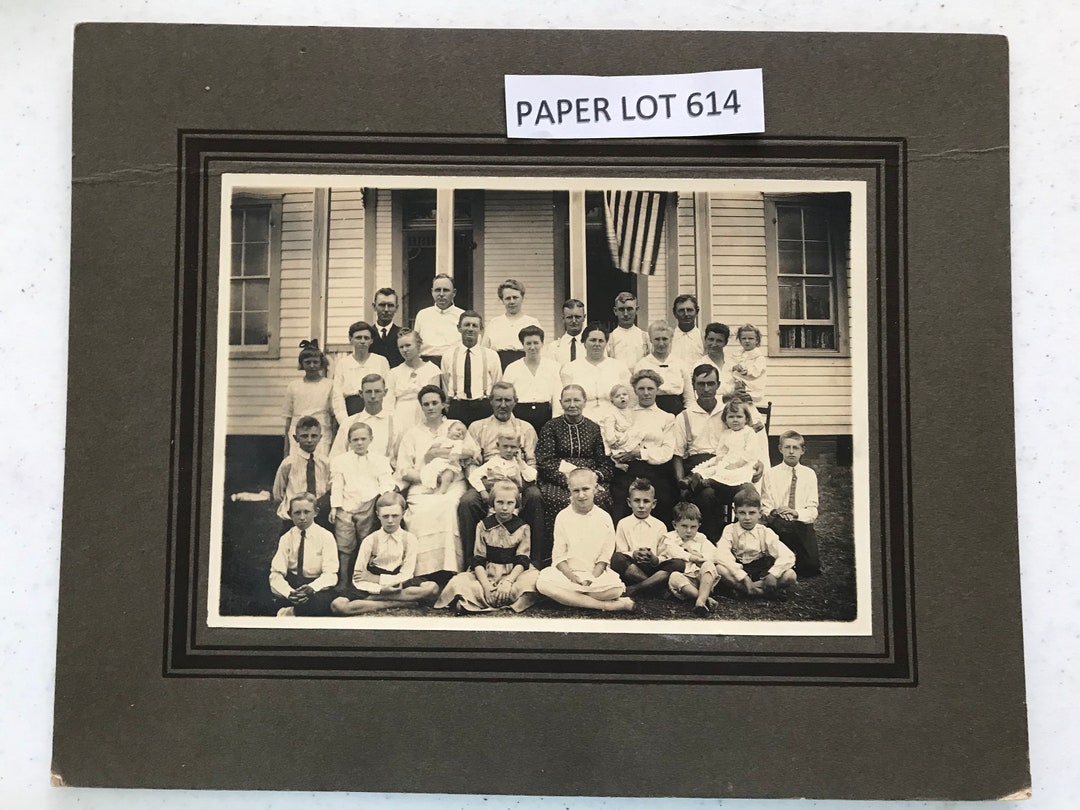 1 Vintage Photograph Dexter MO Family Gathering 1940s - Etsy