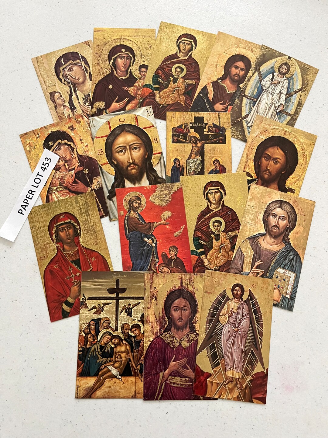 16 Vintage 1985 Holy Cards Made in Italy Religious Cards - Etsy