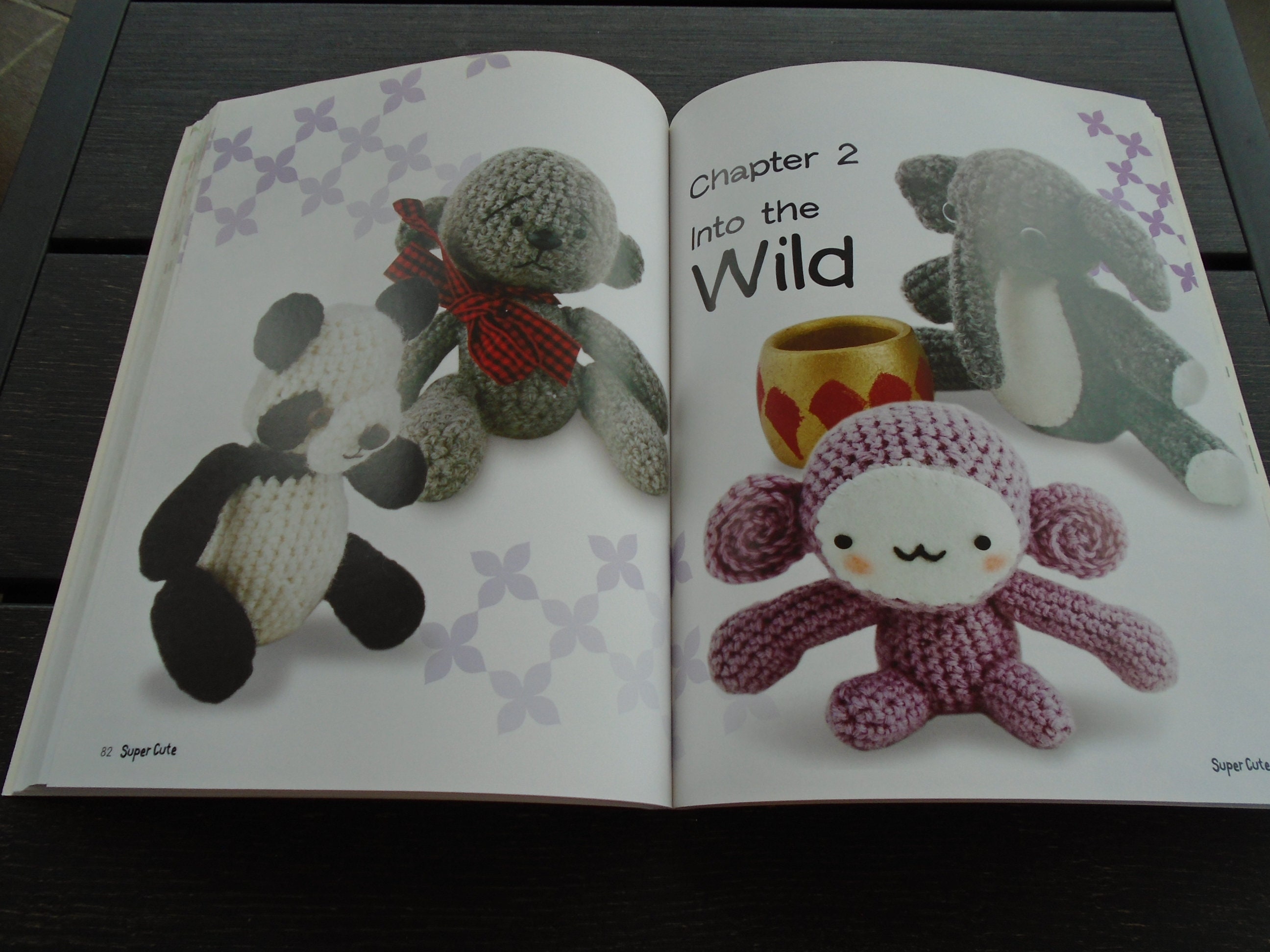 2009 Super Cute, 25 Amigurumi Animals Patterns, Crochet Book, Annie ...