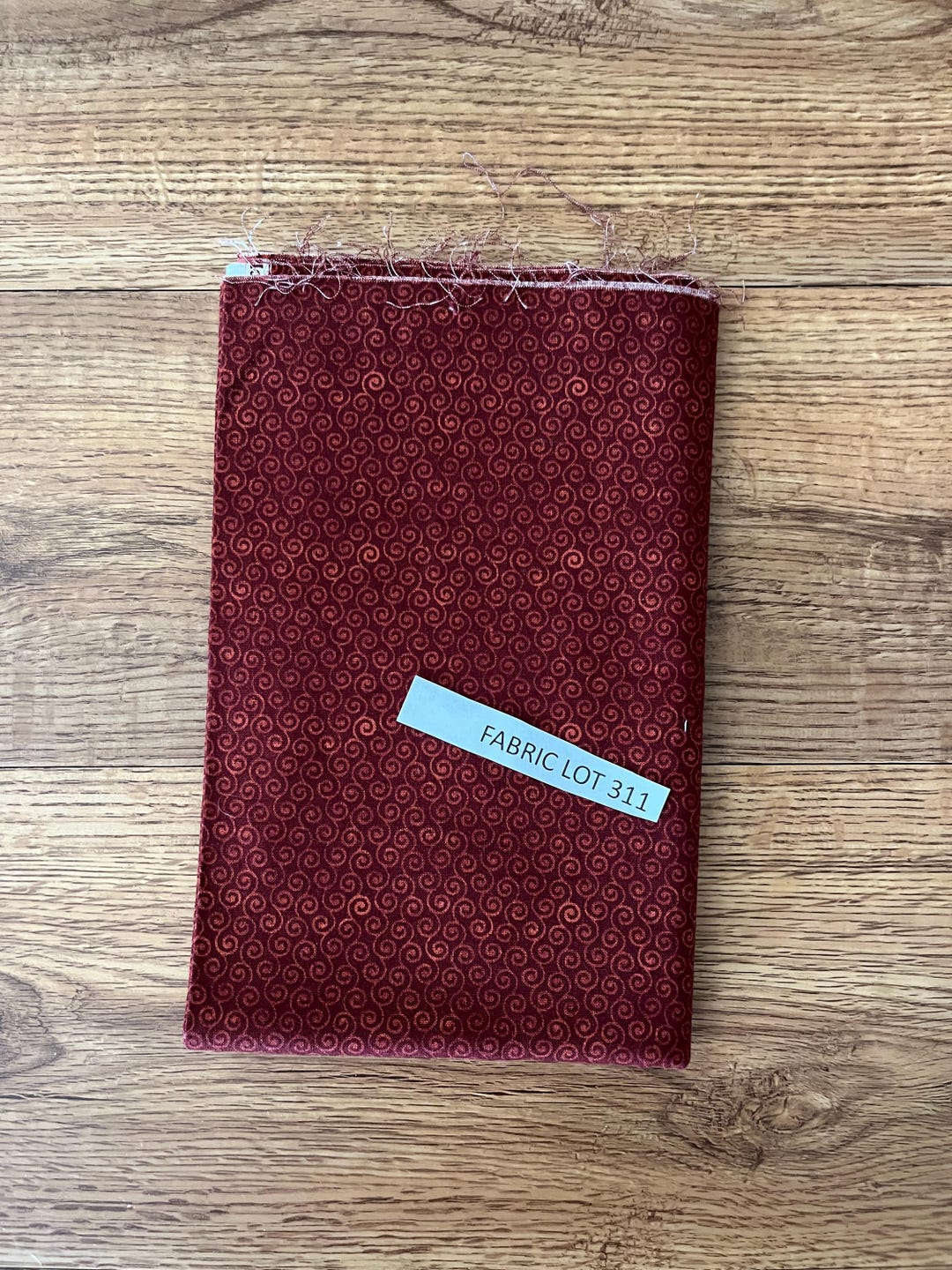 Moose on Loose Fabric: 1 Yard, Burgundy, Cheryl Haynes, Prairie Grove ...