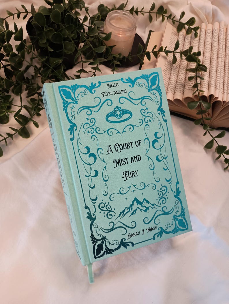 ACOTAR Full Series Rebind | Art Nouveau Inspired Collector's Edition ...