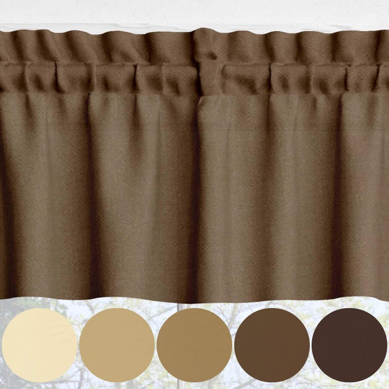 Brown or Beige Valances - Etsy