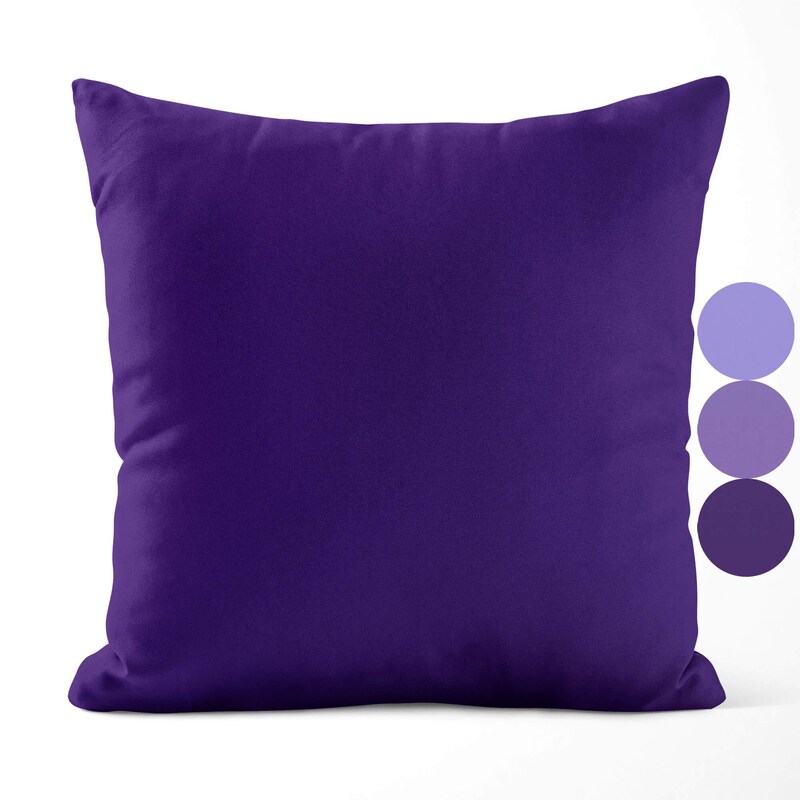 Purple Throw Pillow - Etsy