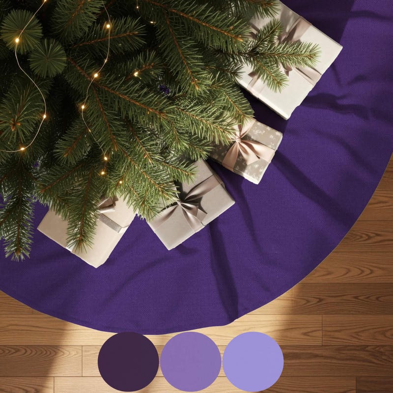 100 Cotton Tree Skirt - Etsy