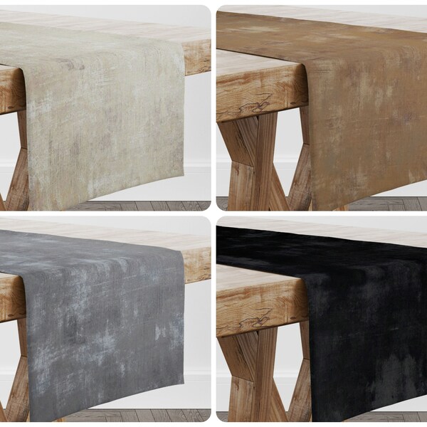 Modern Table Runner - Etsy