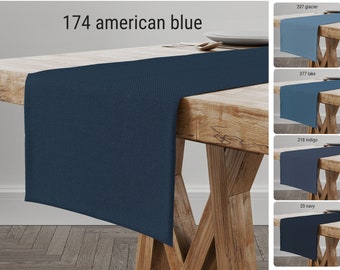 Indigo Table Runner | Etsy