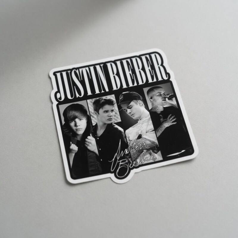 Justin Bieber Stickers - Etsy