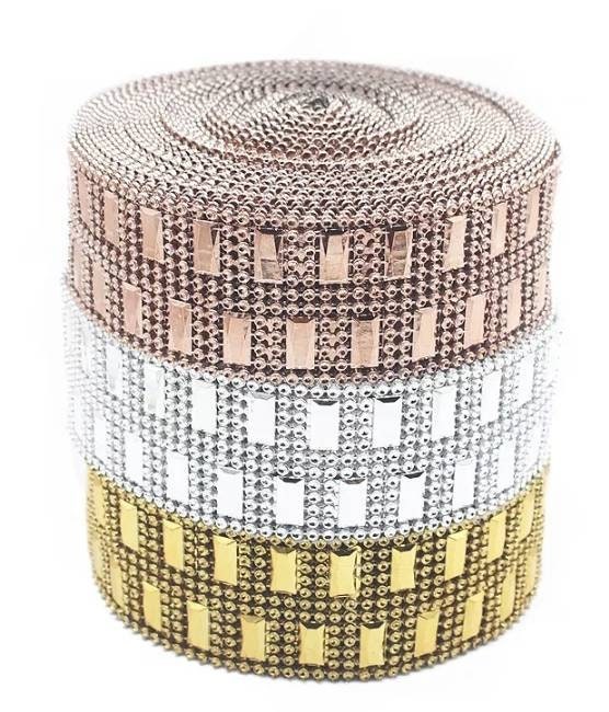 Diamante & Rectangle Design Cake Trim 1 Metre | Etsy