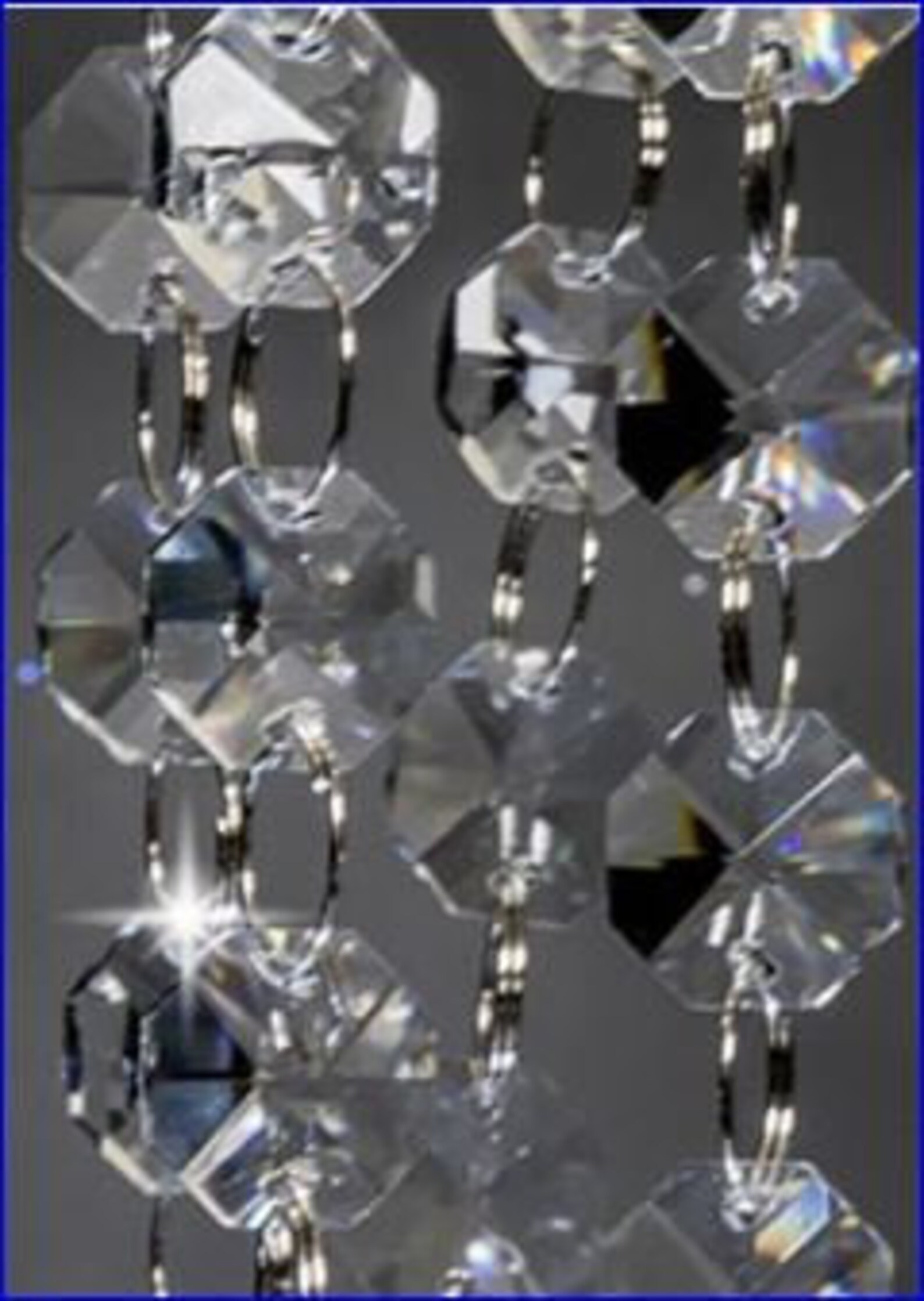 Wedding ACRYLIC Crystal Garland Centerpiece Decoration - Etsy UK