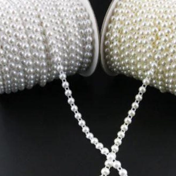 Pearl Ribbon - Etsy