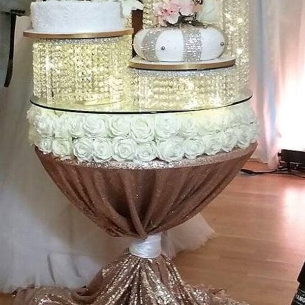 Crystal Cake Stand - Etsy