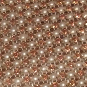 Rhinestone Ribbon, Rose Gold Rhinestone & Ivory Pearl ,gold Claw ...