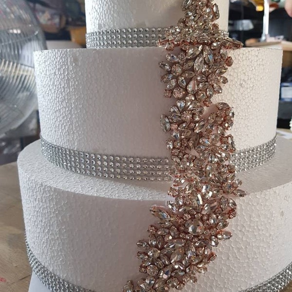 Rhinestone Cake - Etsy