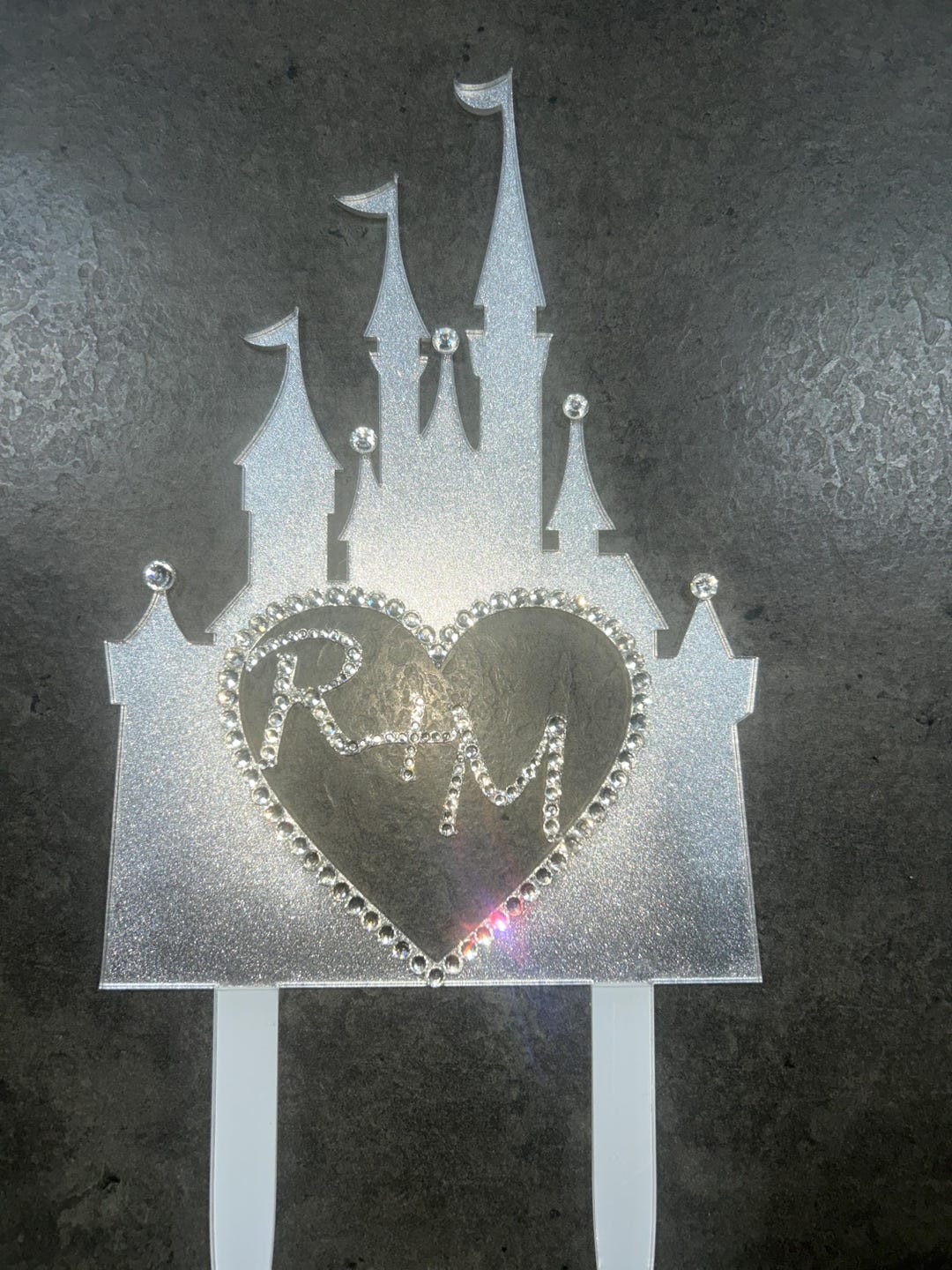 Castle Cake Topper Swarovski Crystal Elements FAIRYTALE CASTLE Design ...