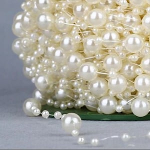 Pearl String Crystal Bead Garland, 5 Meters,centerpiece, Decoration ...
