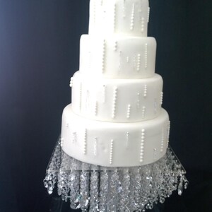 Square Crystal Cake Stand , Premium Glass Crystal - Various Sizes ...
