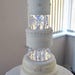 Crystal Chandelier Wedding Cake Separator – LED Tiered Cake Stand, Set ...