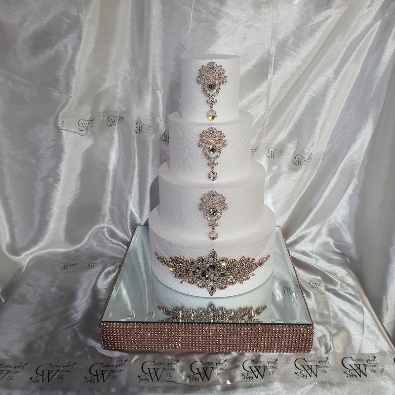 Rhinestone Cake - Etsy