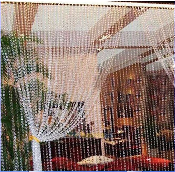 Wedding ACRYLIC Crystal Garland Centerpiece Decoration - Etsy UK
