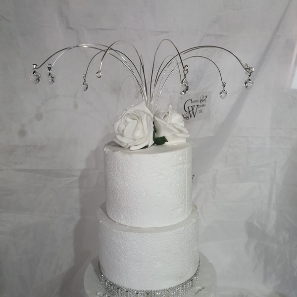 Crystal Cake Topper - Etsy