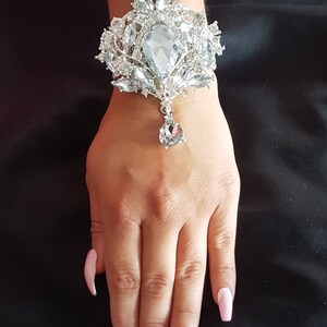 Vintage Inspired Crystal Wrist Corsage for Prom or Wedding by Crystal ...