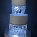Crystal Chandelier Wedding Cake Separator – LED Tiered Cake Stand, Set ...