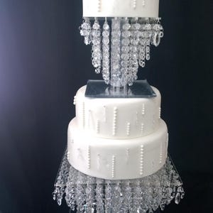 Square Crystal Cake Stand , Premium Glass Crystal - Various Sizes ...