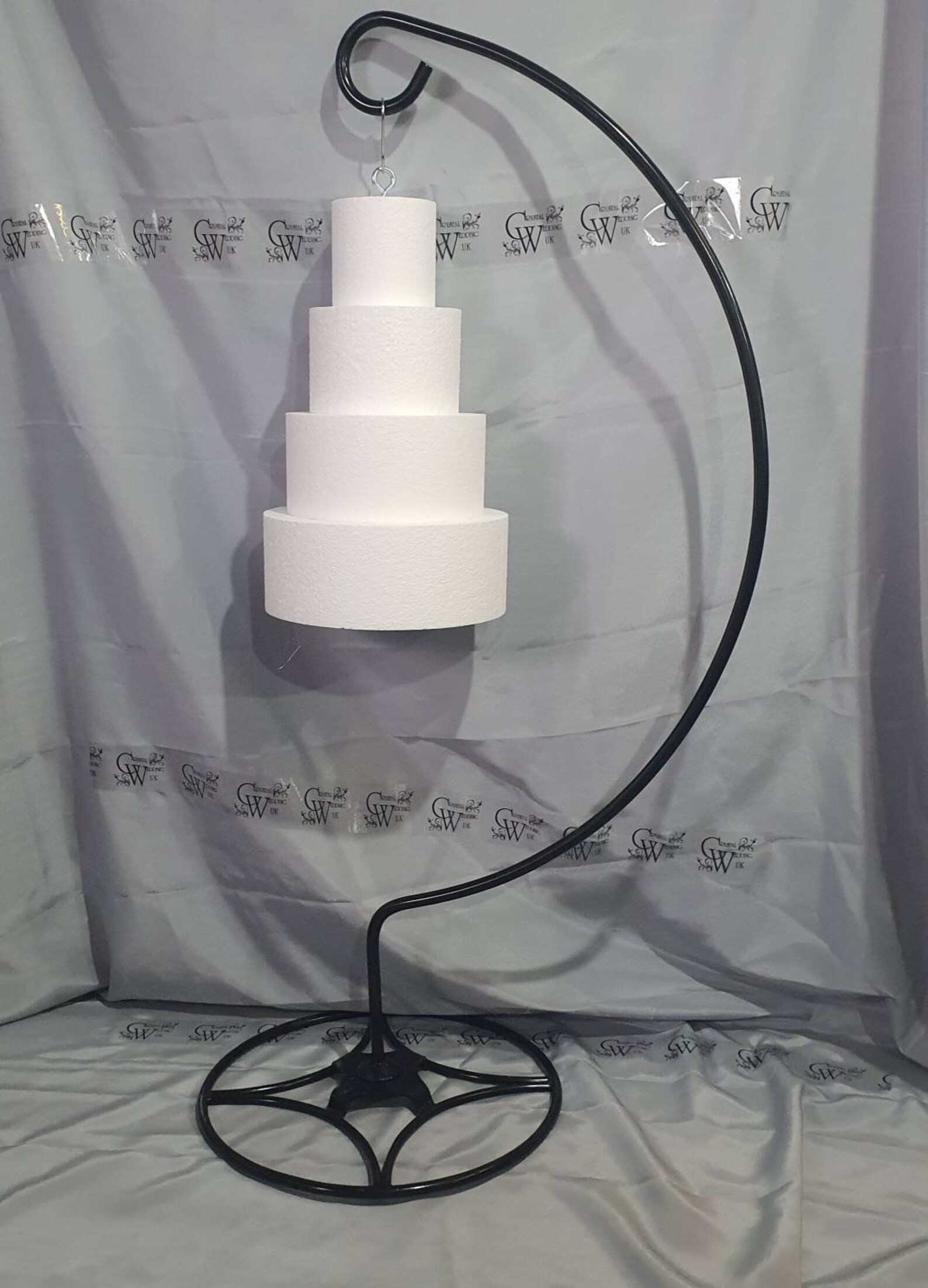 CAKE HANGER Stand Plus Acrylic Cake Plate Kit Suspended Cake - Etsy