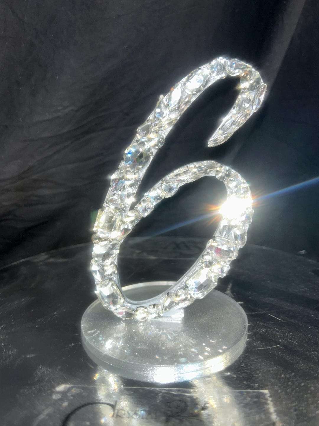 Crystal Table Numbers,wedding Table Numbers,rhinestone Number Special ...