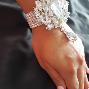 Vintage Inspired Crystal Wrist Corsage for Prom or Wedding by Crystal ...