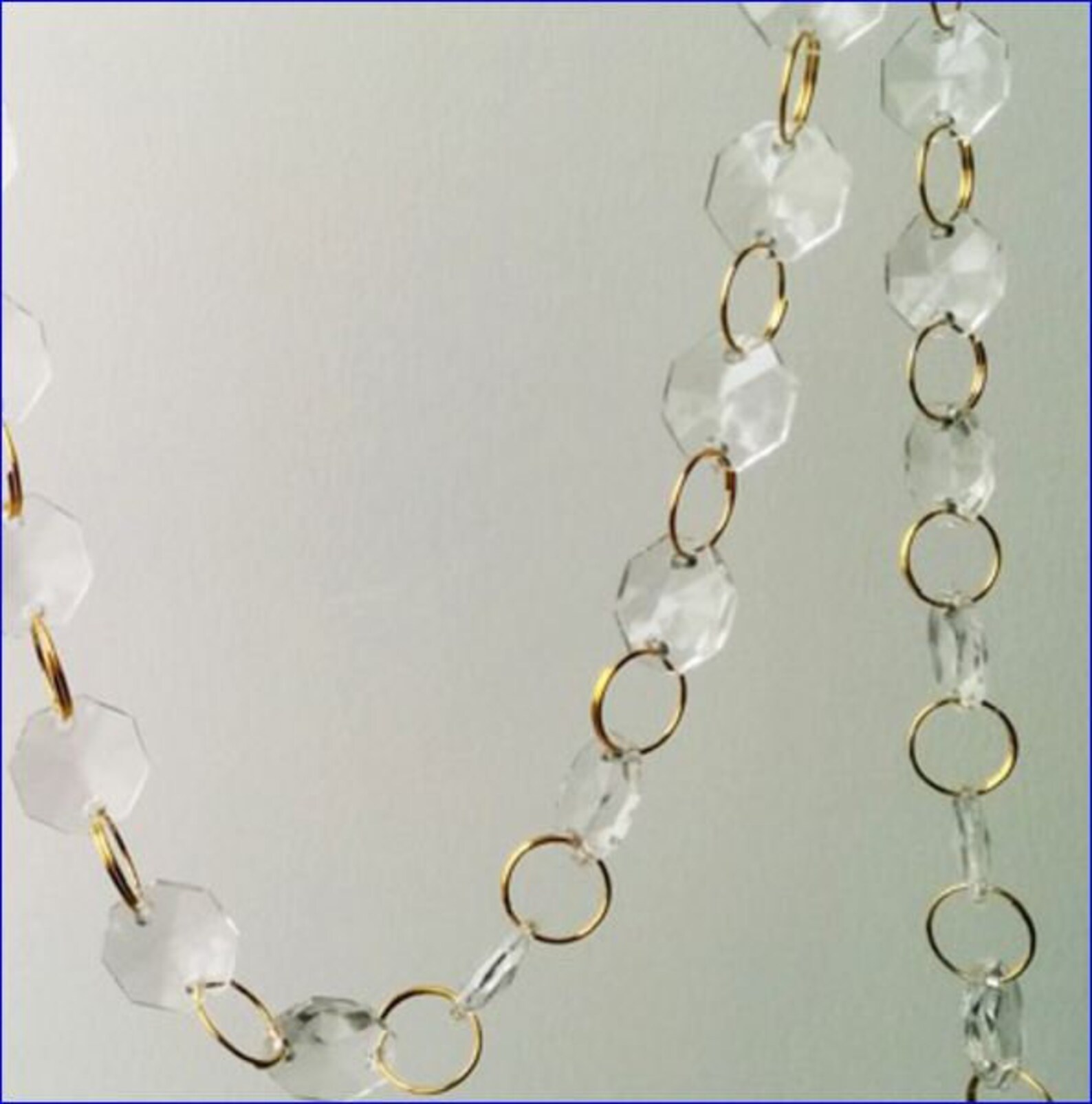 Wedding ACRYLIC Crystal Garland Centerpiece Decoration - Etsy UK