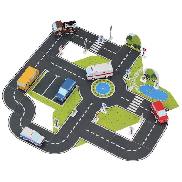 Car Play Mat - Etsy
