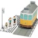 Tram Paper Toy - DIY Paper Craft Kit - 3D Model Paper Figure - Etsy Canada