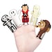 Halloween Monsters Paper Finger Puppets - Halloween Toy - DIY Craft Kit ...