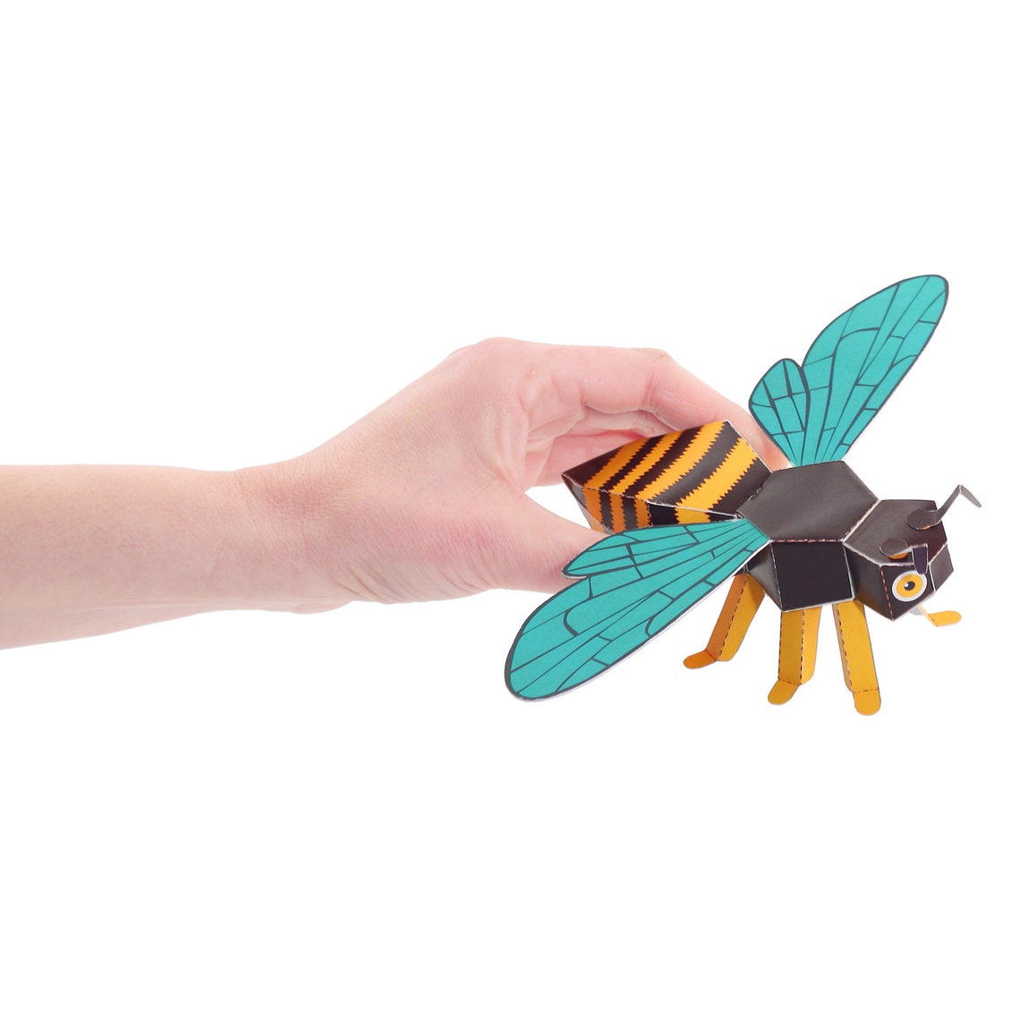 Bugs Paper Toys DIY Paper Craft Kit 3D Paper Animals | Etsy