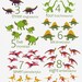 Dinosaurs Numbers Poster With Dinosaurs From 1 to 10 ENGLISH Language ...