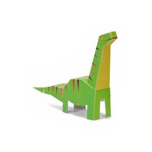 DIY Diplodocus Paper Toys Kit: 3D Dinosaur Model - Etsy UK