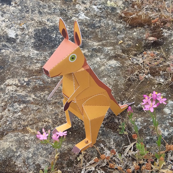 Kangaroo Paper Craft