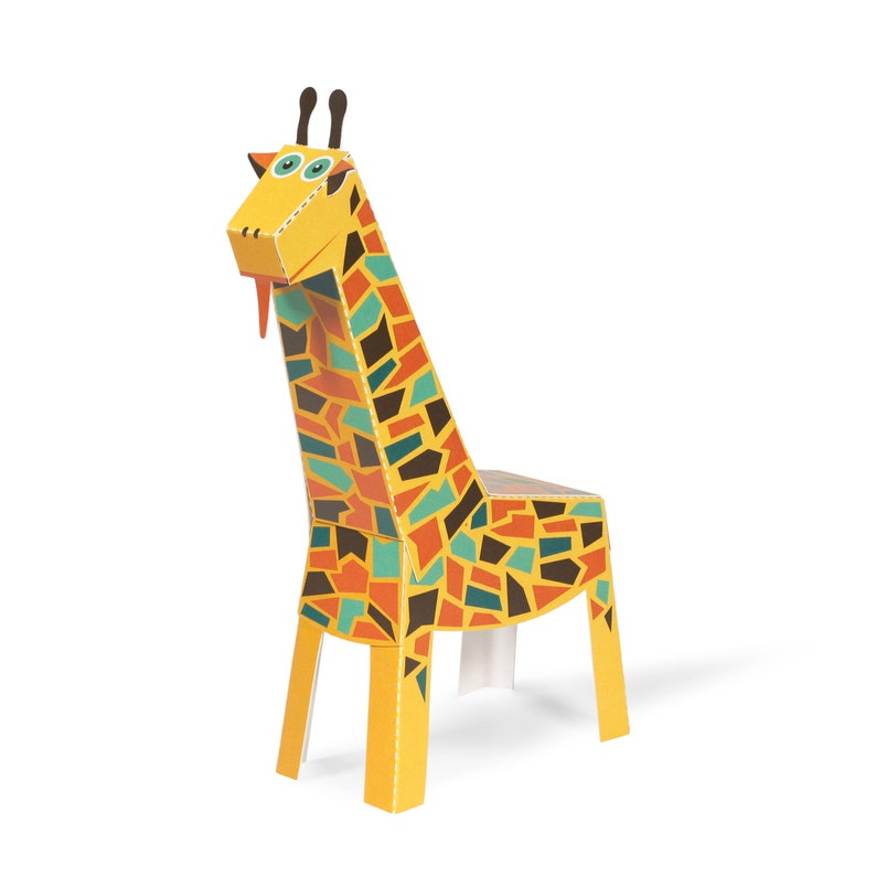 Jungle Animals Paper Toys: DIY Craft Kit - 4 Movable Animals - Etsy