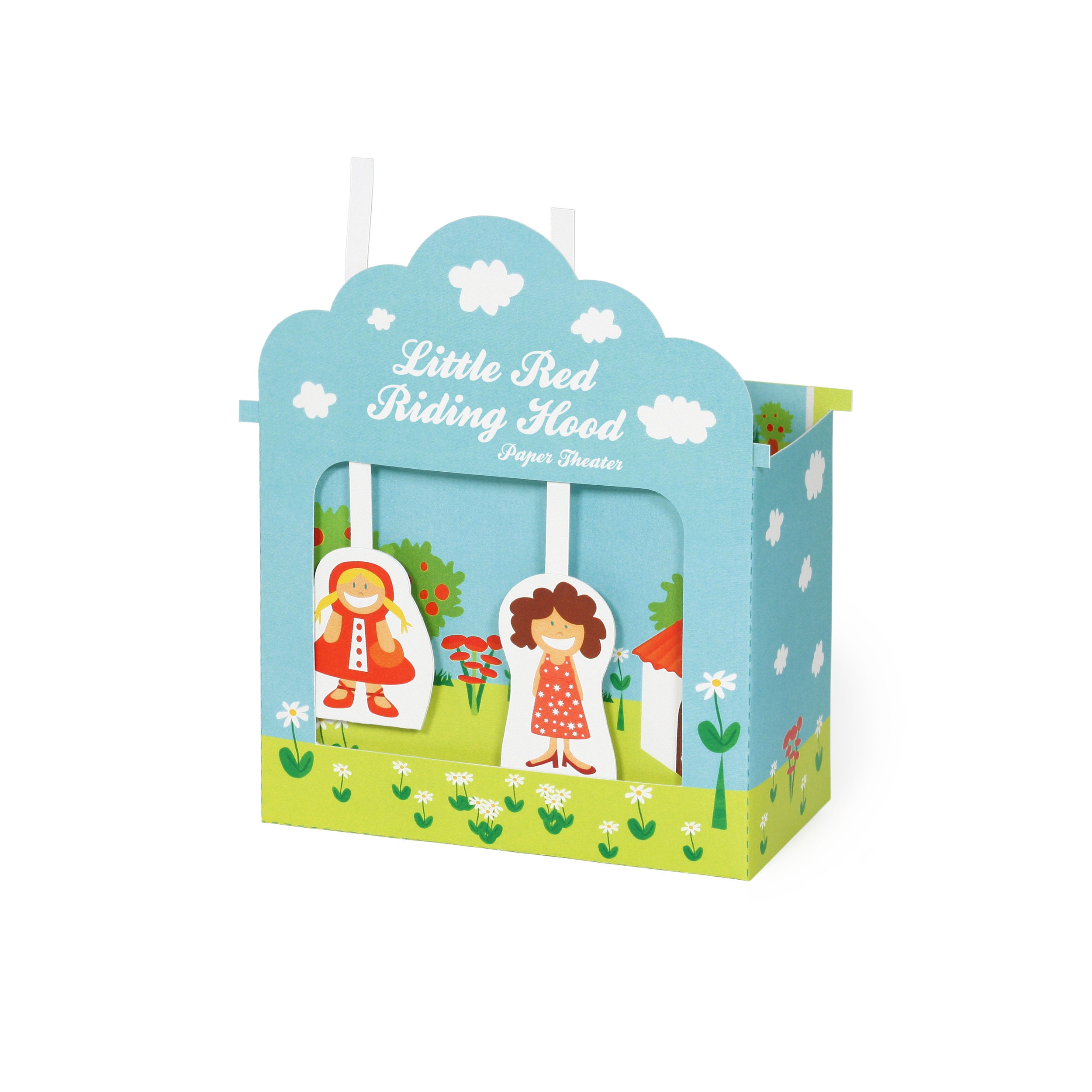 Little Red Riding Hood Paper Theater: DIY Craft Kit - Etsy