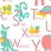 FRENCH Alphabet Poster With Animals From A to Z, BIG POSTER 13x19 ...