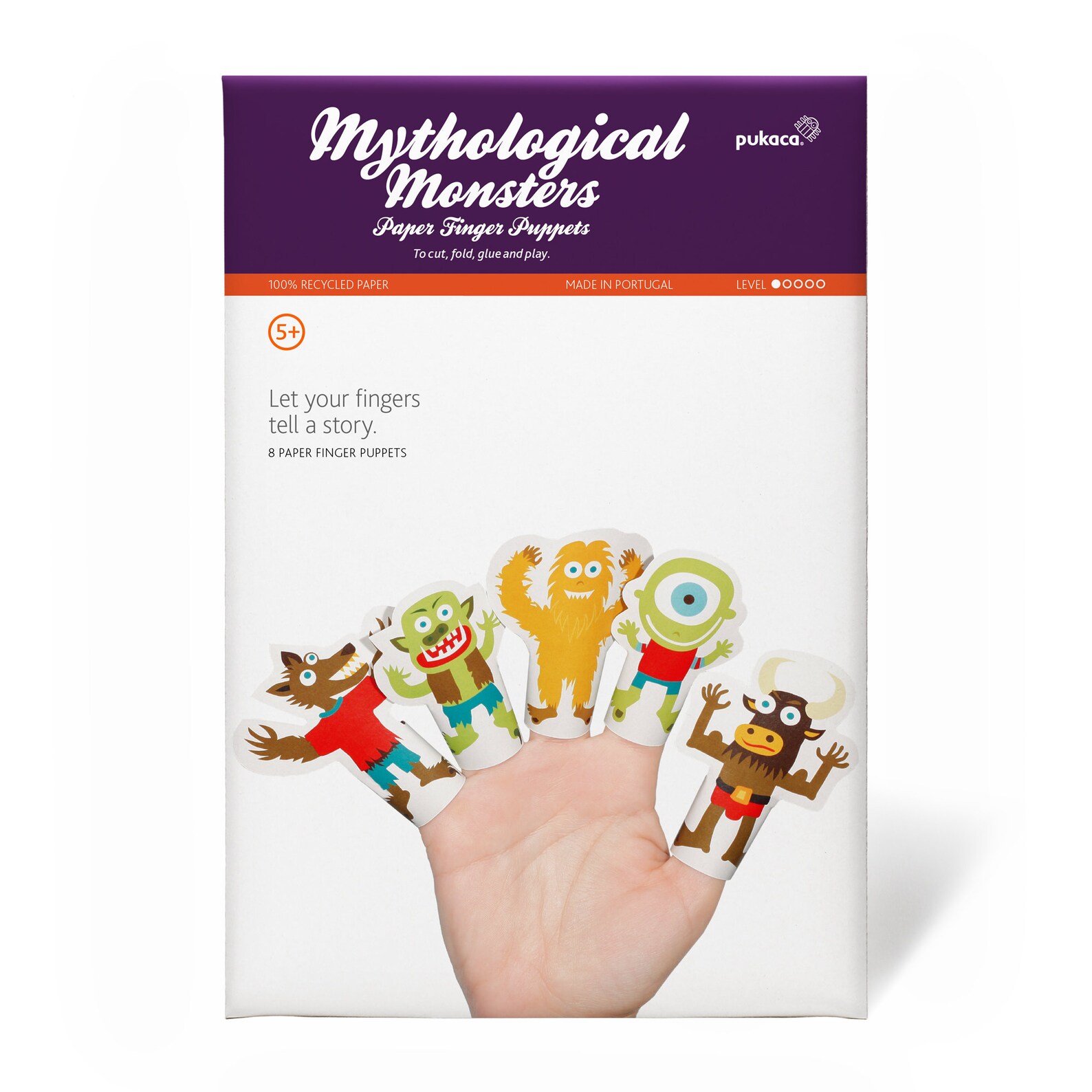 Mythological Monsters Paper Finger Puppets DIY Craft Kit - Etsy