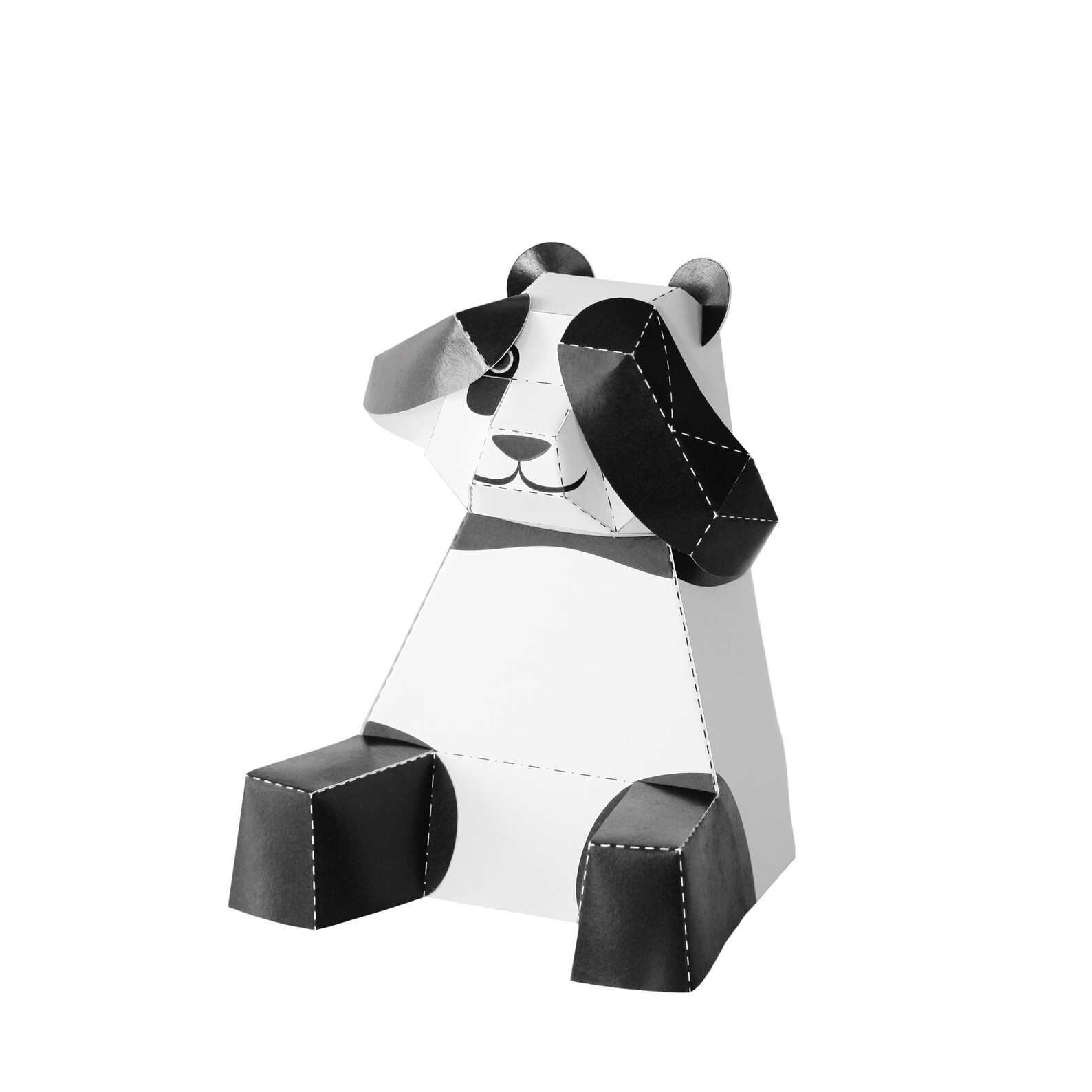 Panda Paper Toy: DIY 3D Model Craft Kit - Etsy